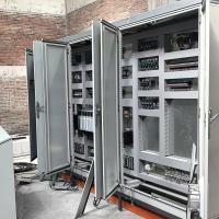 China Full Steel Construction Electrical Control Cabinet with PLC Control System for Brick Plant Automation Featuring Dustproof and Moisture-Proof Design and Industrial Ethernet Communication for sale