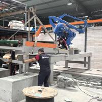 China Automatic Brick Palletizing Robot with 800kg Robot Unloading Capacity and One-Touch Brick Type Switching for Efficient Brick Stacking for sale