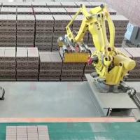China Automatic Brick Palletizing Robot with 800kg Robot Unloading Capacity and One-Touch Brick Type Switching for Efficient Brick Stacking for sale