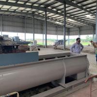 China Customized Twin-Shaft Mixer with Counter-Rotating Shafts Adjustable Speed and Wear-Resistant Paddles for Clay Brick Making Machinery for sale