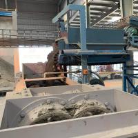 China Customized Twin-Shaft Mixer with Counter-Rotating Shafts Adjustable Speed and Wear-Resistant Paddles for Clay Brick Making Machinery for sale