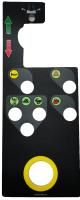 China Haulotte Decal Platform Control Box 4000328810 Graphic Available for sale