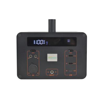 China Ternary Lithium Solar Charging Outdoor Portable Power Station AH- 1100W for sale