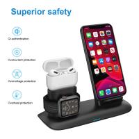 China ROHS OEM 15w Wireless Charging Stand Wireless Charging Dock Station W01 for sale