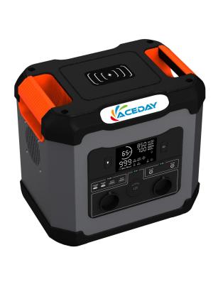 China IP63 Dustproof LiFePO4 Outdoor Portable Power Station 1200W ADS1200 for sale