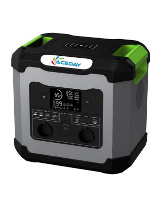 China ROHS LifePO4 Battery 32140 Lithium Portable Power Station 1200W ADS1200 for sale