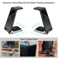 China Case Friendly 7.5watt Qi Wireless Charger Stand For Android Phones  Iwatch for sale