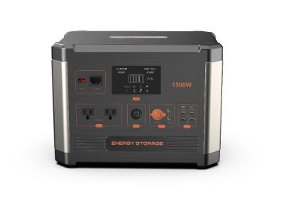 China Customization 480000mAh LiFePO4 Portable Power Station 1500W AZ1500 for sale