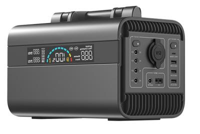 China Aluminium Case Led Portable Power Station Lithium Abs 600 for sale