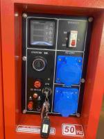 China 25kva Canopy Generator Set Red Color Water Cooled for sale