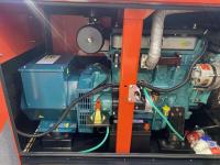 China Green 22kva Diesel Engine Generator Set Mechanic Start System Customized Rated Voltage for sale