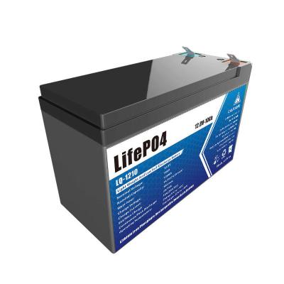China 12v 10ah Lifepo4 Rechargeable Battery 6000 Times Cycle Life Over Discharge Protection for sale