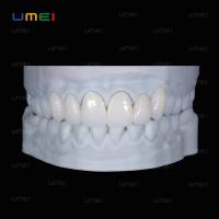 China Natural Clear Zirconia Veneers Transparent Zirconia All Ceramic Crown for sale