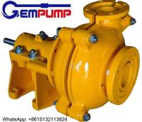 China Horizontal Abrasion Corrosion Resistant Centrifugal Coal Mining Sand Slurry Pump for sale