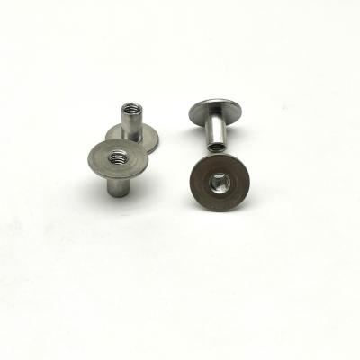 China Stainless Steel Hollow Tubular Rivet Passivated Electrolytic Polishing 13x10mm for sale