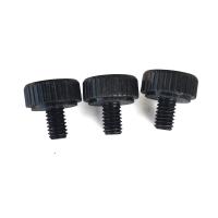 China Big Roller Head Flower Thumb Screw Straight Grain Carbon Steel for sale