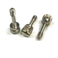 China Groove Knurled Custom Captive Screws M4x16 Eleven Shaped Does Not Come Out for sale
