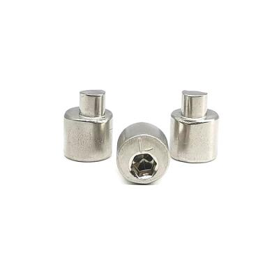 China Industrial Use Stainless Steel Eccentric Adjustment Screw with 4.5mm Thread Length for sale