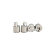 China Eccentric Adjusting Stainless Steel Screw Rear Axle 4.9X13 Polished SUS304 for sale