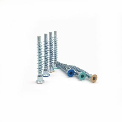 China Customized Furniture Screws Straight Repair Countersunk Head Hexagonal Socket Self Tapping for sale