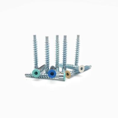 China Galvanized Countersunk Head Hexagonal Socket Roller Coaster Straight Trimming for sale