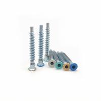 China Countersunk Head Hexagonal Self Tapping Roller Thread Of Furniture Screws Galvanizing for sale