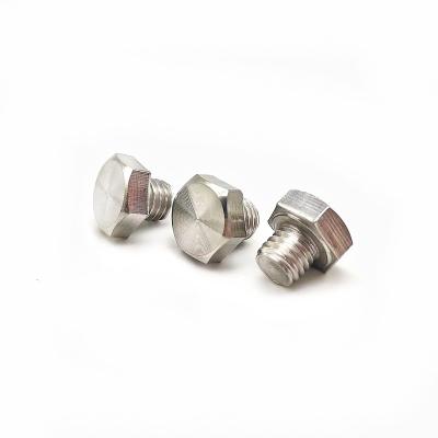 China Custom External Hexagonal Decorative Screw Stainless Steel Nail Electrophoretic for sale