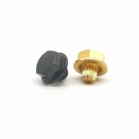 China Custom Hexagonal Aluminum Straight Screw Alloy Car Hub Decorative Nail Cd for sale
