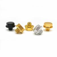 China Custom Car Hub Nail Hexagonal Aluminum Screw Custom Alloy Decorative Screw 304 for sale