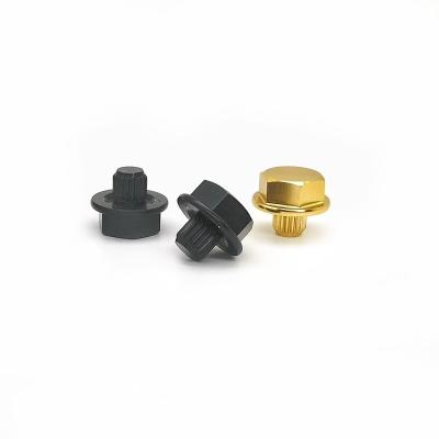 China Customized Aluminum Alloy Decorative Screws 6063 Automobile Hub Screws for sale