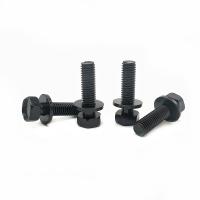 China High-Strength Carbon Hexagon Bolt With Flat Pad And Steel Hexagon Combination Screw for sale