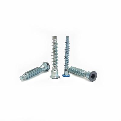 China Crown Mark Self-Tapping Cross-Thread Screw Countersunk Hexagon Straight for sale