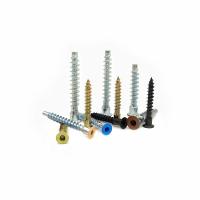 China Countersunk Hexagonal Self-Tapping Screws Cross-Wire Straight-Trimming Wood Screw Kitchen Cabinet for sale