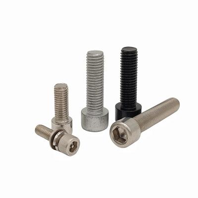 China Socket Head Cap Screw Strength 316L Stainless Steel Screws Hexagon Socket Glue Screws Drop-Resistant Bolts for sale