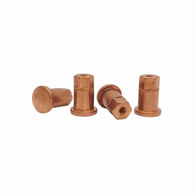 China Source Processing Customized Copper Nut Golf Cart Accessories T2 for sale