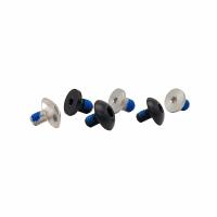 China Sample Custom Plum Glue Screw Hexagon External Blue Glue Locking Bolt for sale