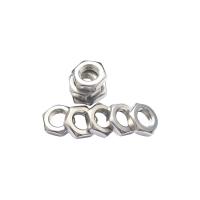 China 304 Stainless Steel Lock Nut External Hexagon Nut Anti-Slip Hexagon Screw Cap for sale