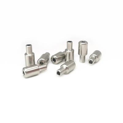 China Crown Label Processing Custom Stainless Steel Hollow Rivet Configuration Block Electrical Counterweight Iron Block for sale