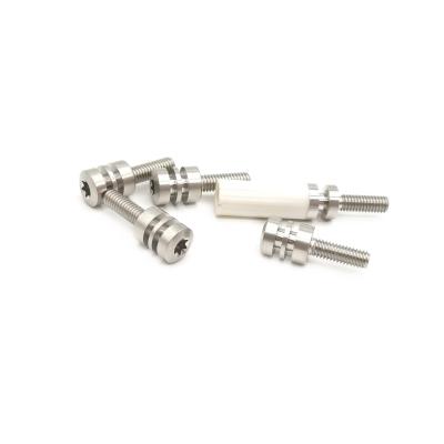 China Processing Customized Hand Screwed Glue Coated Screws Non Standard Anti Theft Bolts for sale