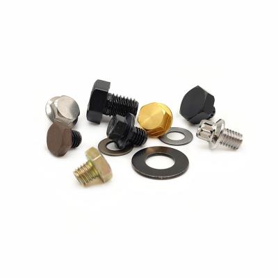 China Customized External Hexagon Screw Blackened High Strength Bolt External Hexagon Decorative Nail for sale