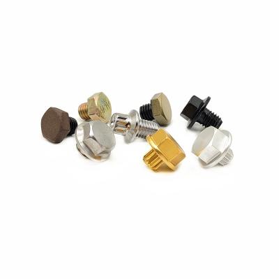 China Custom 8.8 Level External Hexagonal Decorative Nail Stainless Steel Flat Head External Hexagonal Head for sale