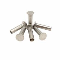 China Half Hollow Design Flat Round Head Semi Hollow Rivet The Perfect Cleaning Tool for sale