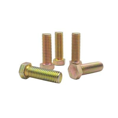 China Zinc External Hexagon Bolt Electrophoresis for sale
