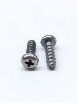 China Zinc Nickel Alloy Phillips Pan Head Self Tapping Screws For Plastics M5*16 for sale