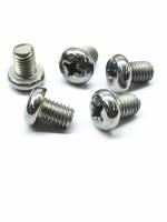 China Passivation Stainless Steel Security Screws Customizable Thickness Right Hand Thread Direction Corrosion Resistant Fasteners for Heavy Duty for sale