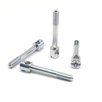 China Electro Galvanized Phillips Recessed Perforated Screws Meter Screws Lead Sealing Screws for sale