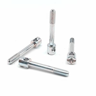 China Precision Slotted Capstan Captive Screws DIN 404 ISO-Compliant Threaded Fasteners In Stainless Steel Titanium Custom Materials for sale