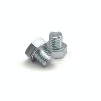 China High Strength Hex Head Bolts For Heavy Machinery And Construction In Bulk Or Small Packs Plain Finish Hardware for sale