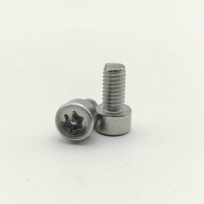 China Torx T Drive Style Tamper Proof A4-80 TR Cap Screws Chemical Resistance for sale