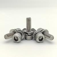 China Customizable Thickness Stainless Steel Lock Screws External Hexagon Heavy Duty Components Ideal for Industrial and Mechanical for sale